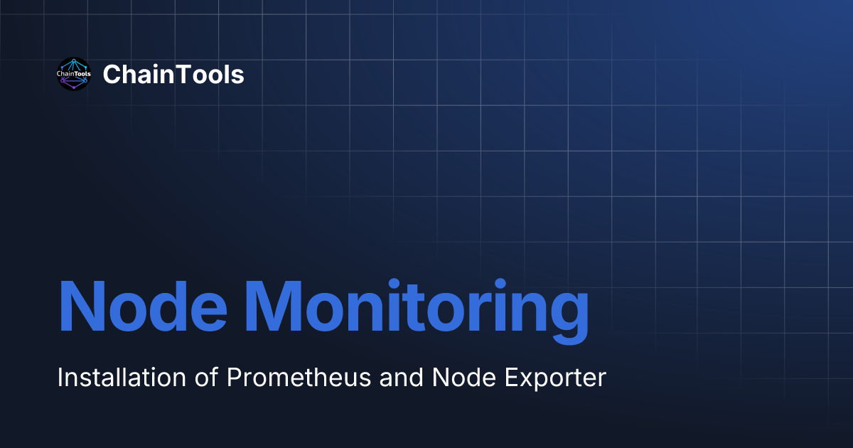 Node Monitoring | ChainTools